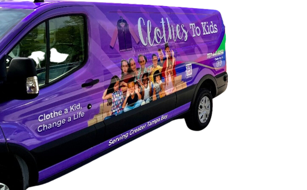 Phyllis the Van | Support Clothing Drives Now — Clothes To Kids