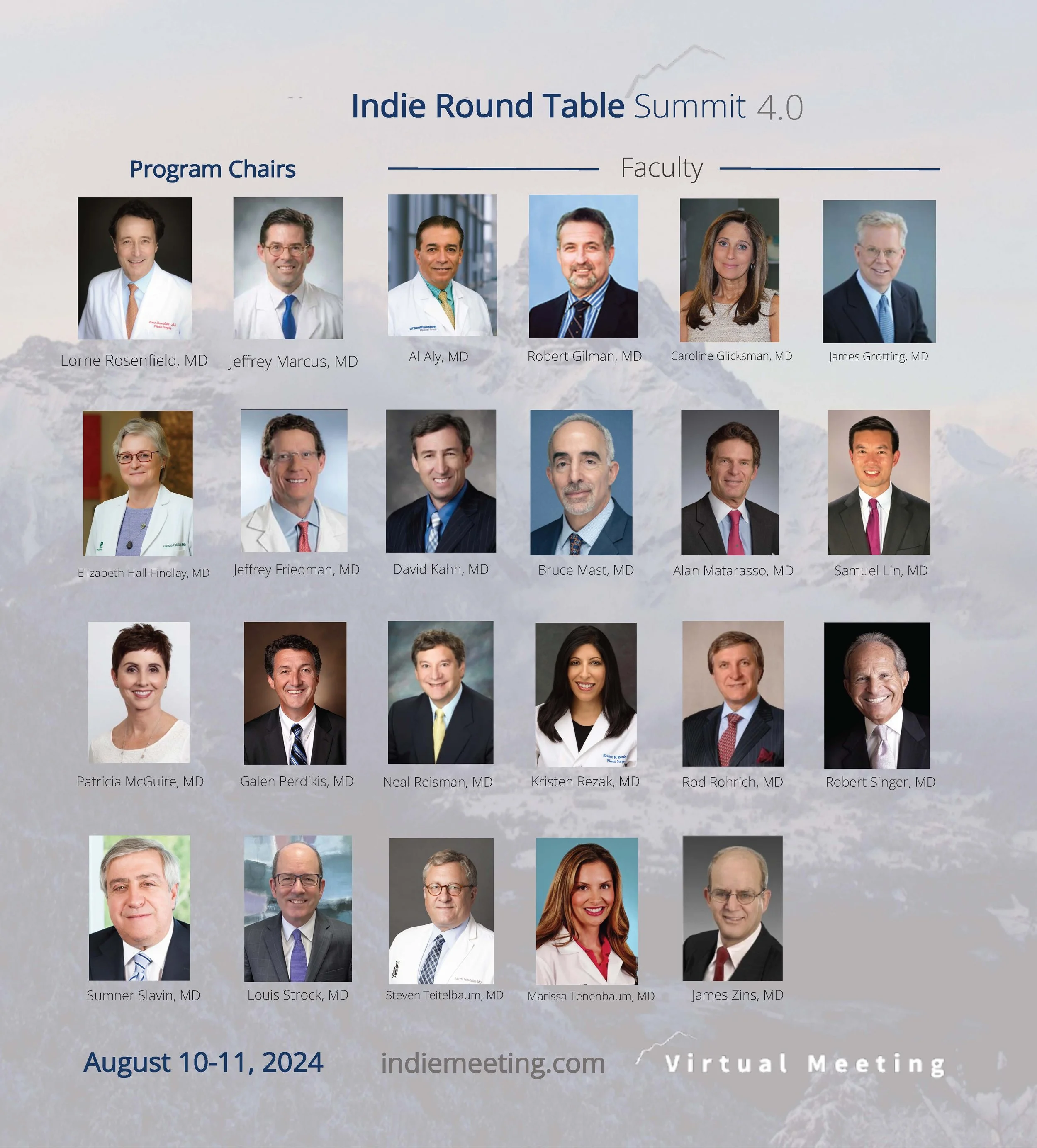 Faculty — INDIE Roundtable Summit
