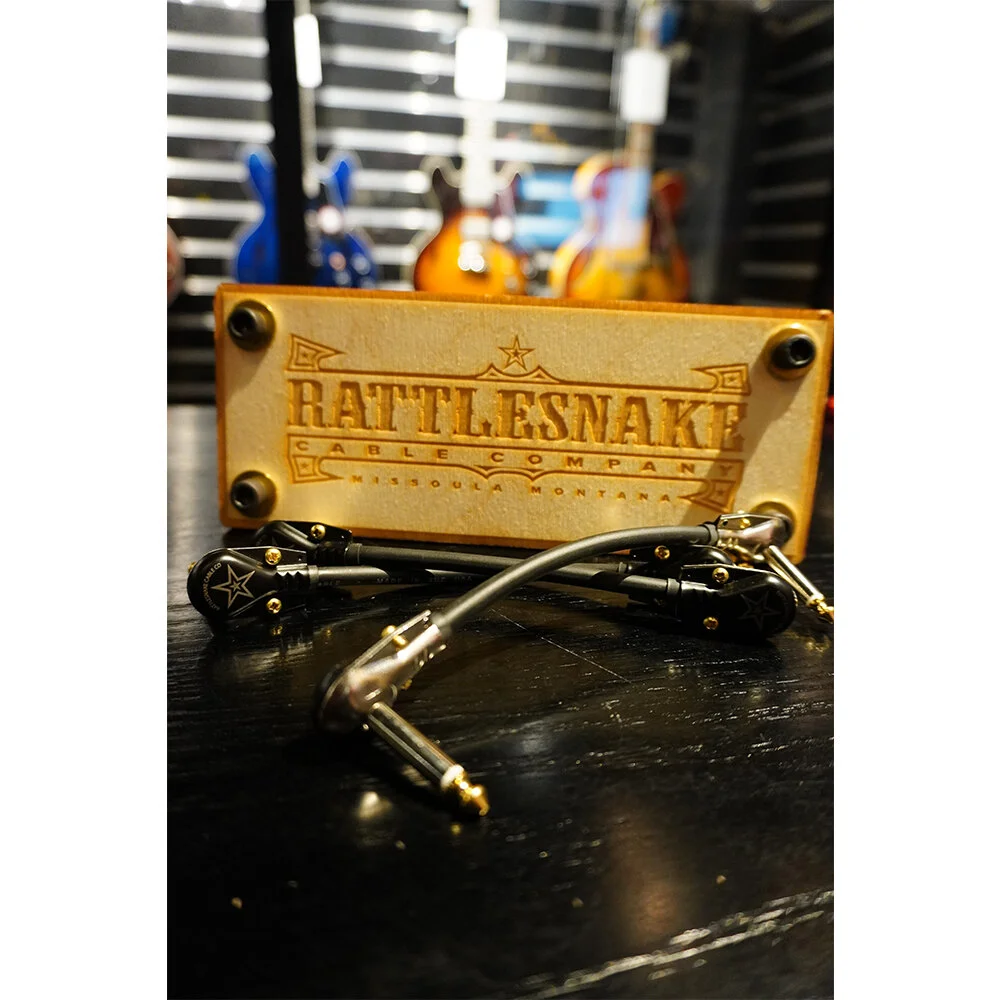 Rattlesnake 10" SNAKEHEAD A/S DIRTY TWEED INSTRUMENT CABLE — GUITARSOFA ...