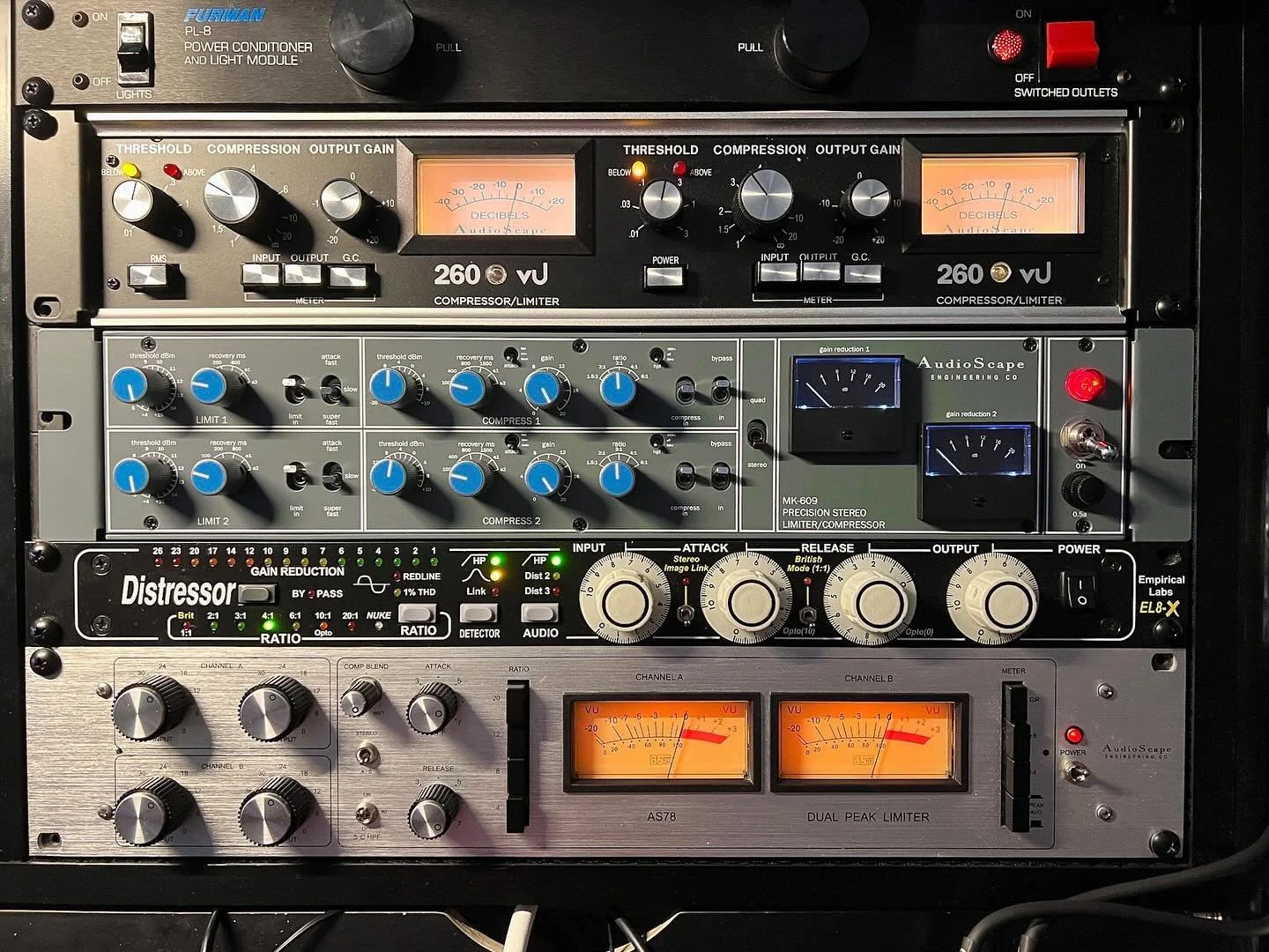 AudioScape 76F Limiting Amplifier — Vintage Pro Audio Equipment ...