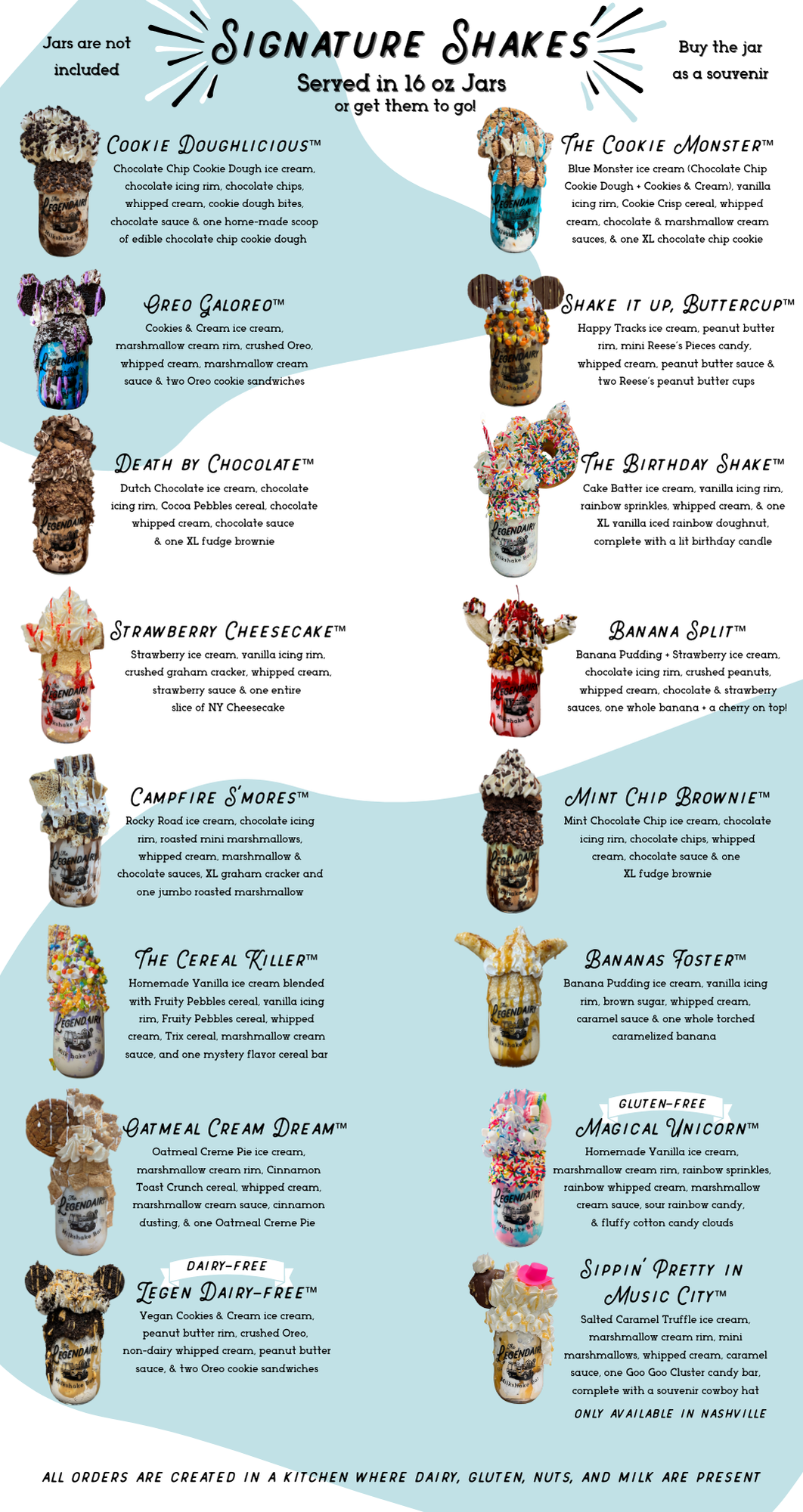 Legendairy Milkshake Bar - As Seen On The Cooking Channel