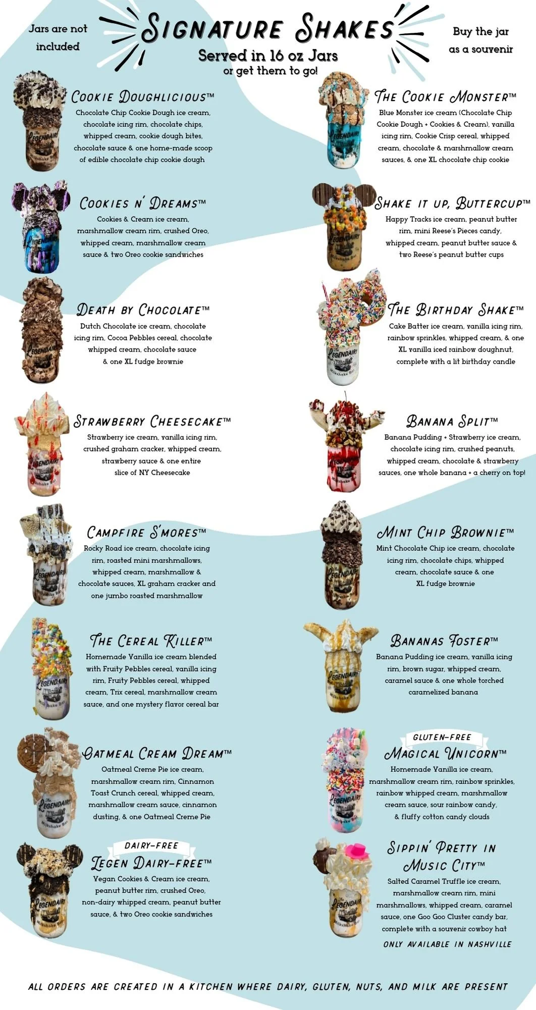 Legendairy Milkshake Bar - As Seen On The Cooking Channel