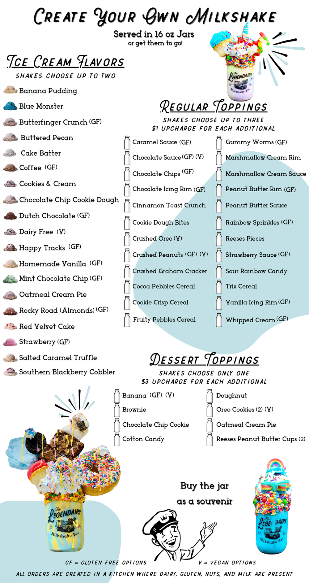 Legendairy Milkshake Bar - As Seen On The Cooking Channel