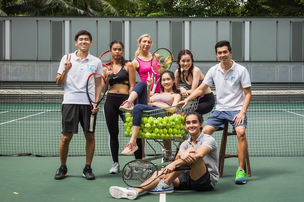 Group Tennis Lessons Singapore | Tennis Coach Singapore
