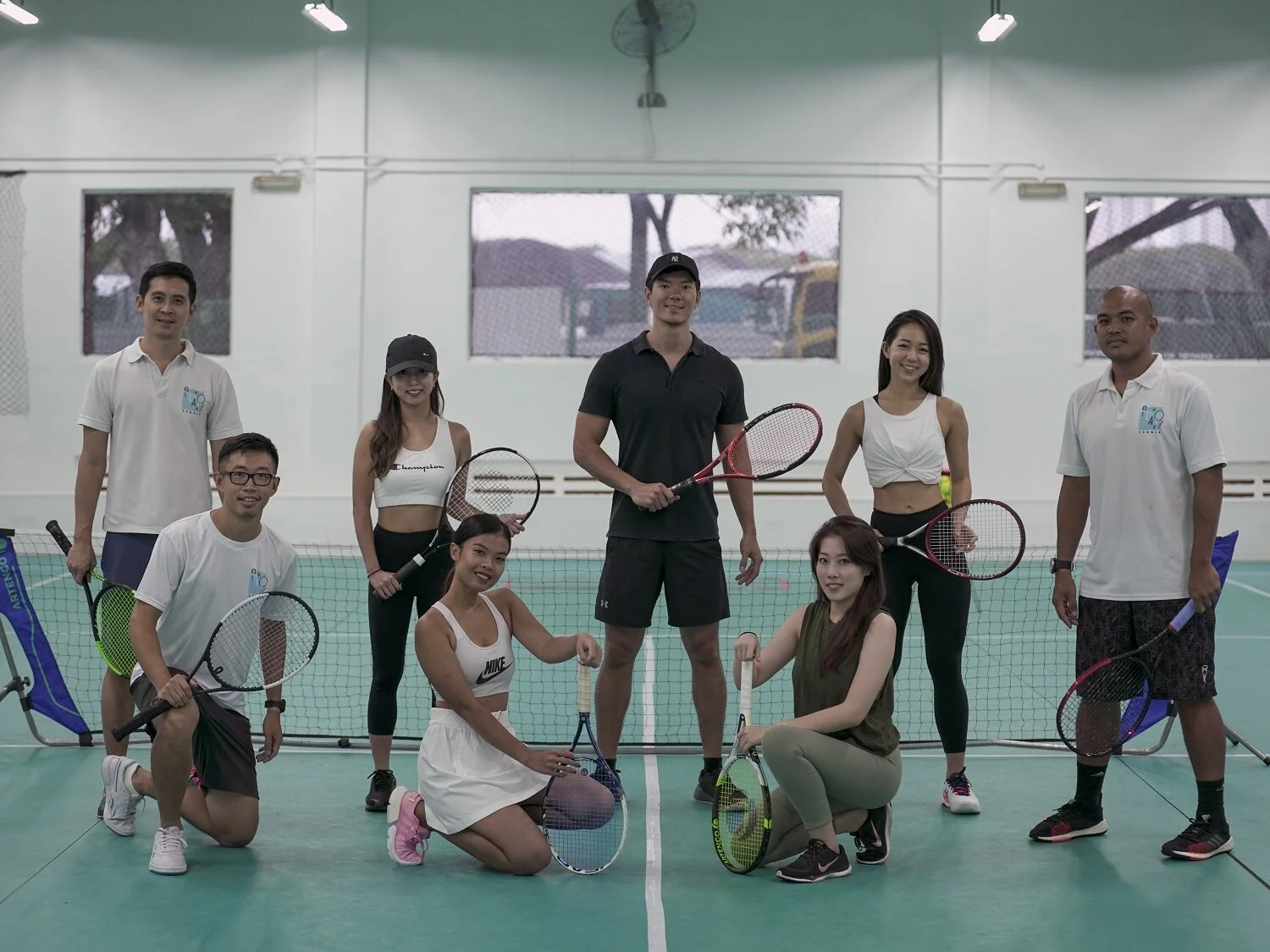 Singapore Indoor Tennis Court | Tennis Lessons Singapore