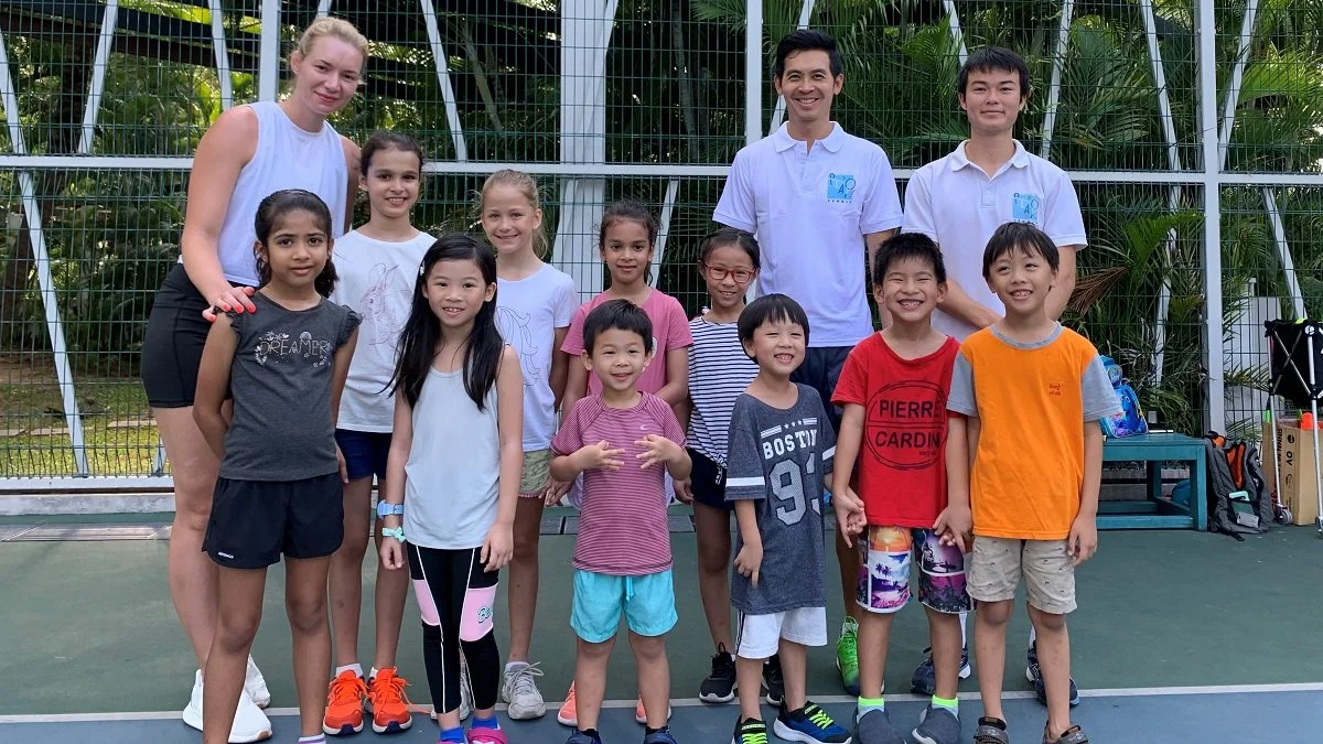 Kids Group Tennis Lessons Singapore | Tennis Coach Singapore