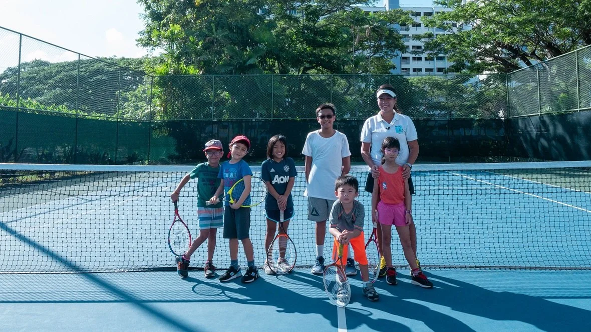Kids Group Tennis Lessons Singapore | Tennis Coach Singapore