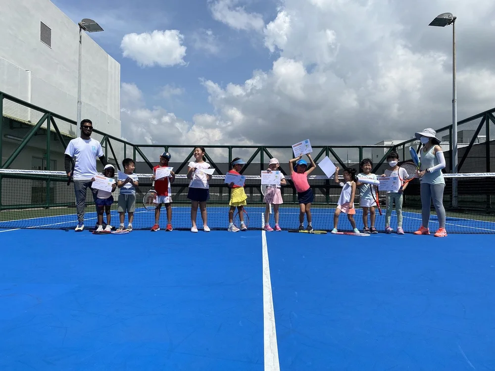 Kids Group Tennis Lessons Singapore | Tennis Coach Singapore