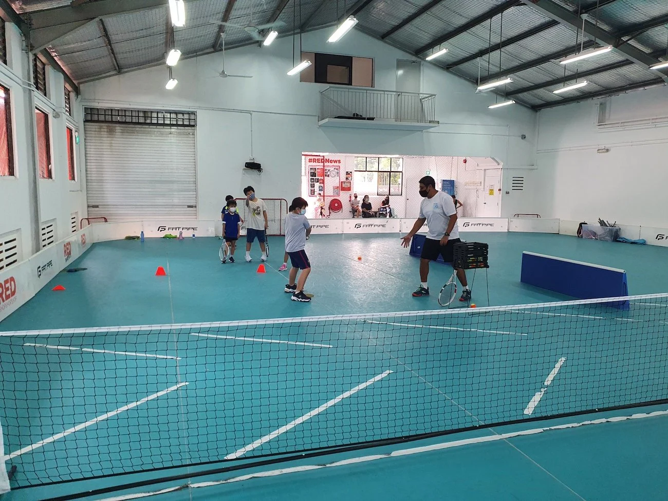 Singapore Indoor Tennis Court | Tennis Lessons Singapore
