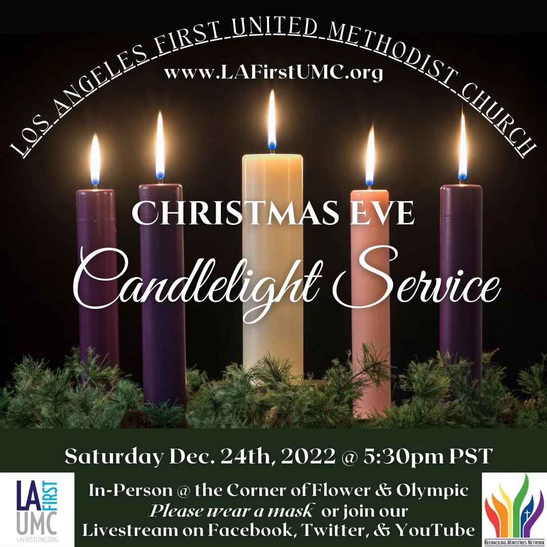 Order of Worship for Christmas Eve Service of Lessons and Carols — Los ...