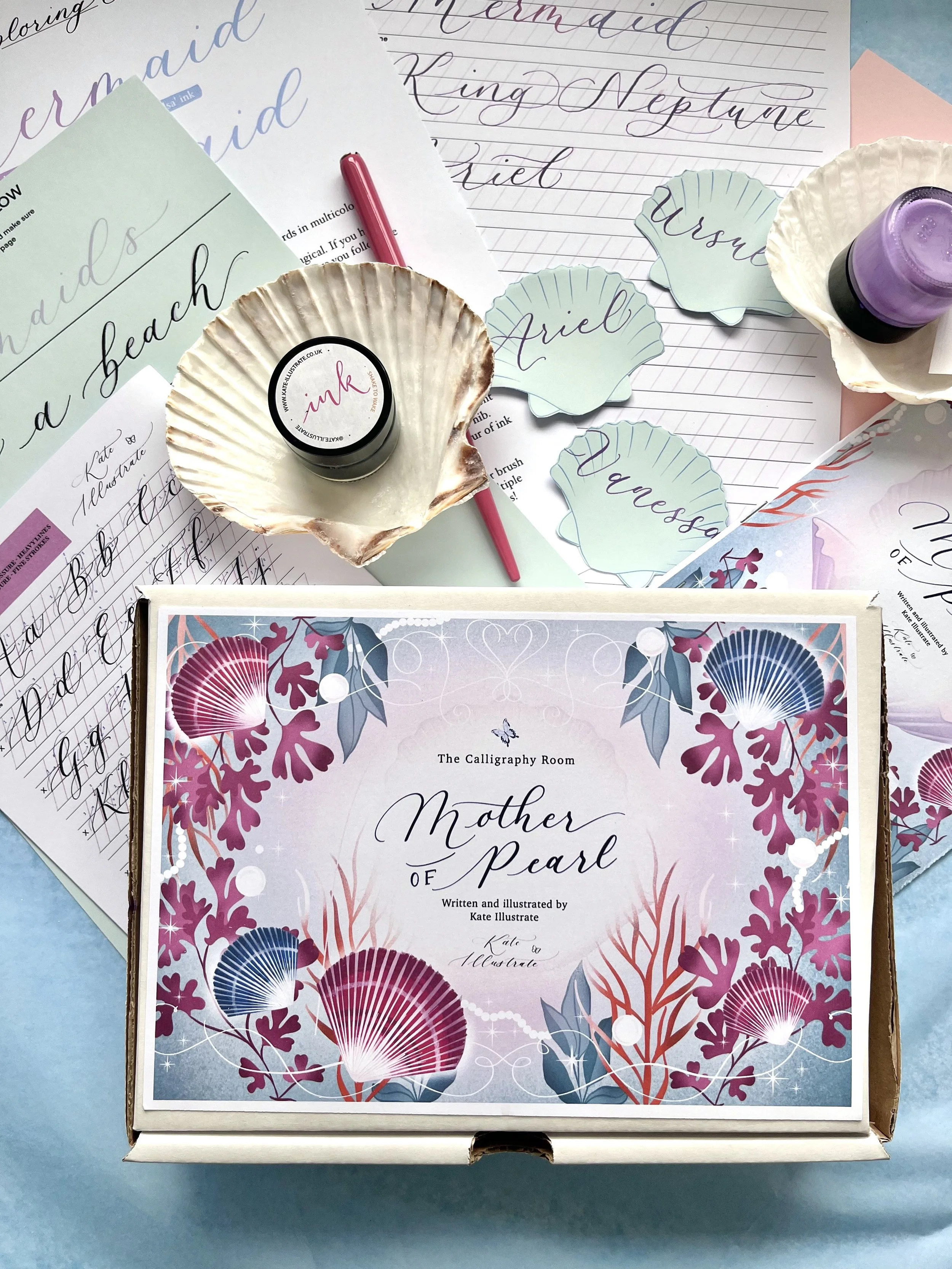 The Calligraphy Room — Kate Illustrate