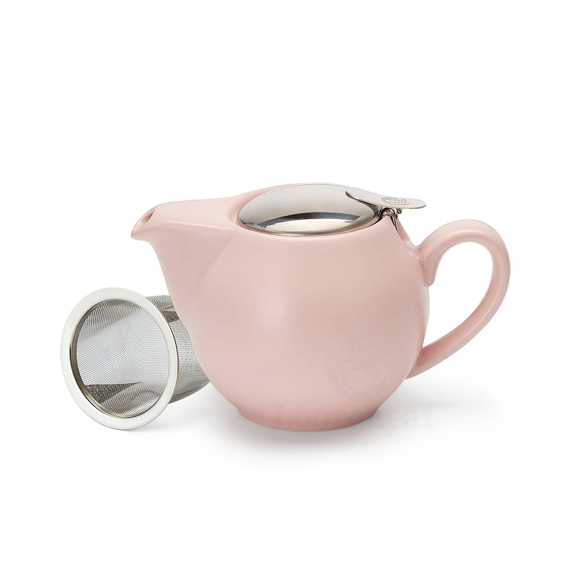 Saara 500ml Teapot with Infuser - Rose — Loose Leaf