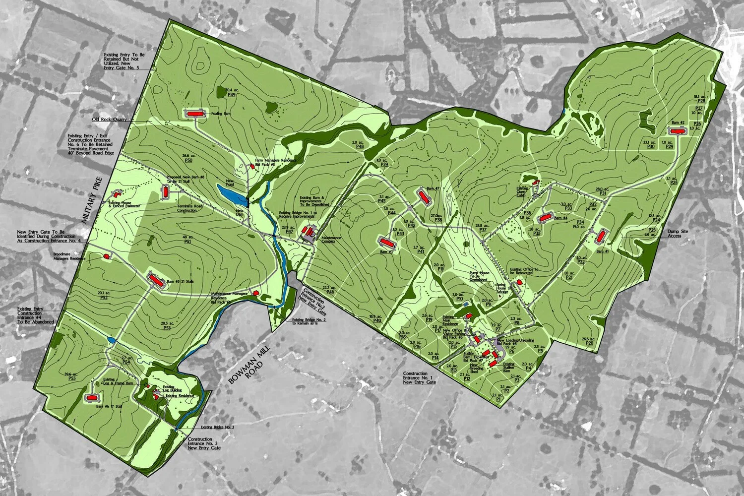 The Largest Horse Farms in Lexington, Kentucky by Acreage (and Some ...