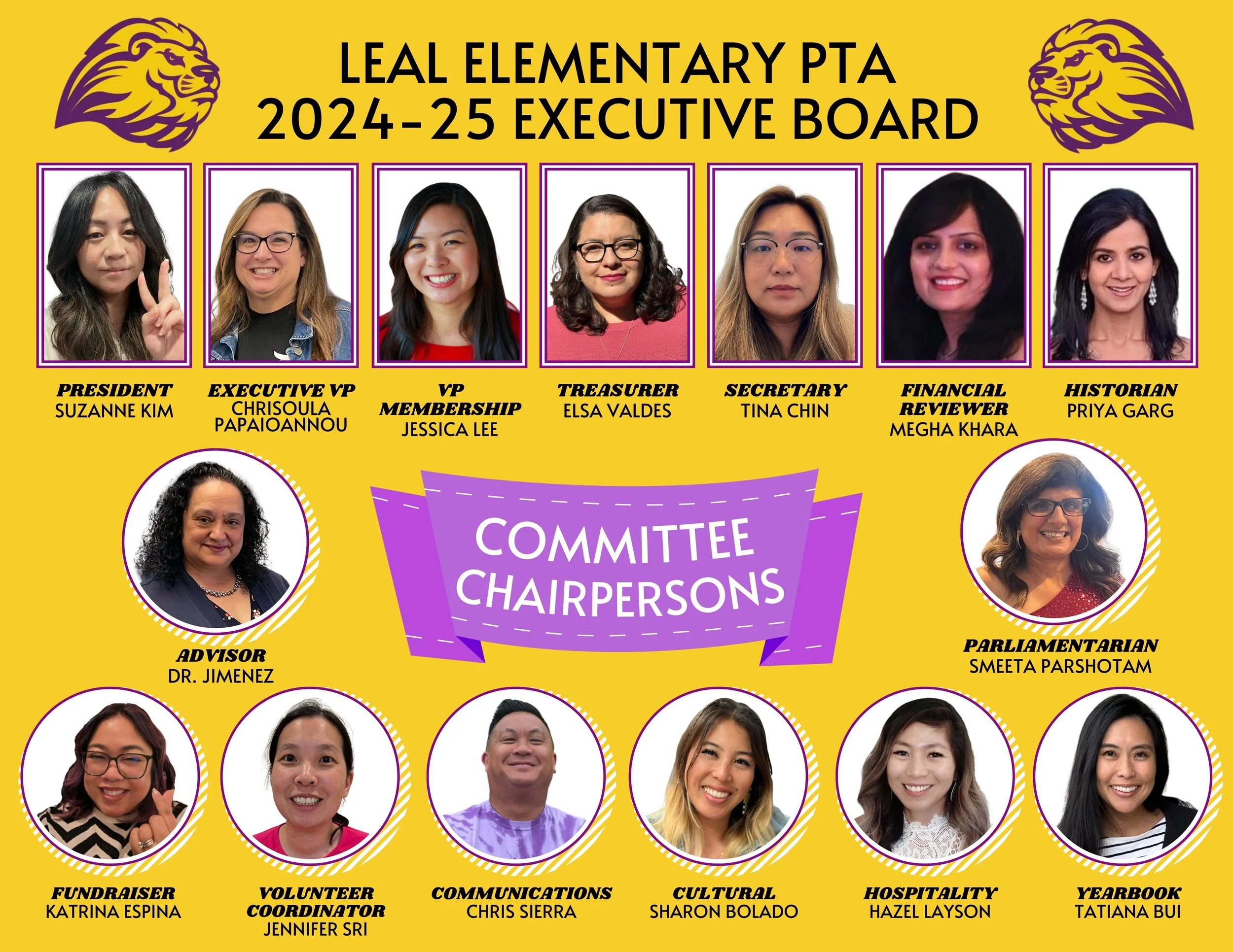 Executive Board — Leal Elementary PTA
