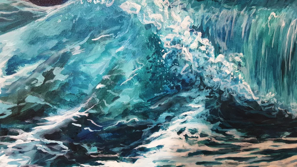 Breaking Wave — nigel paints