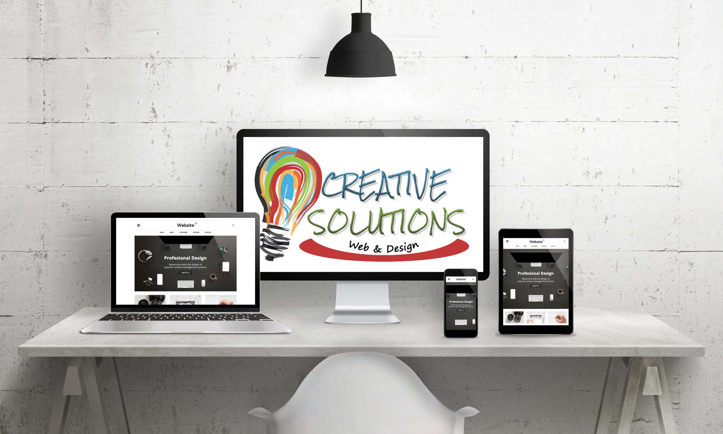Web Designer Desk
