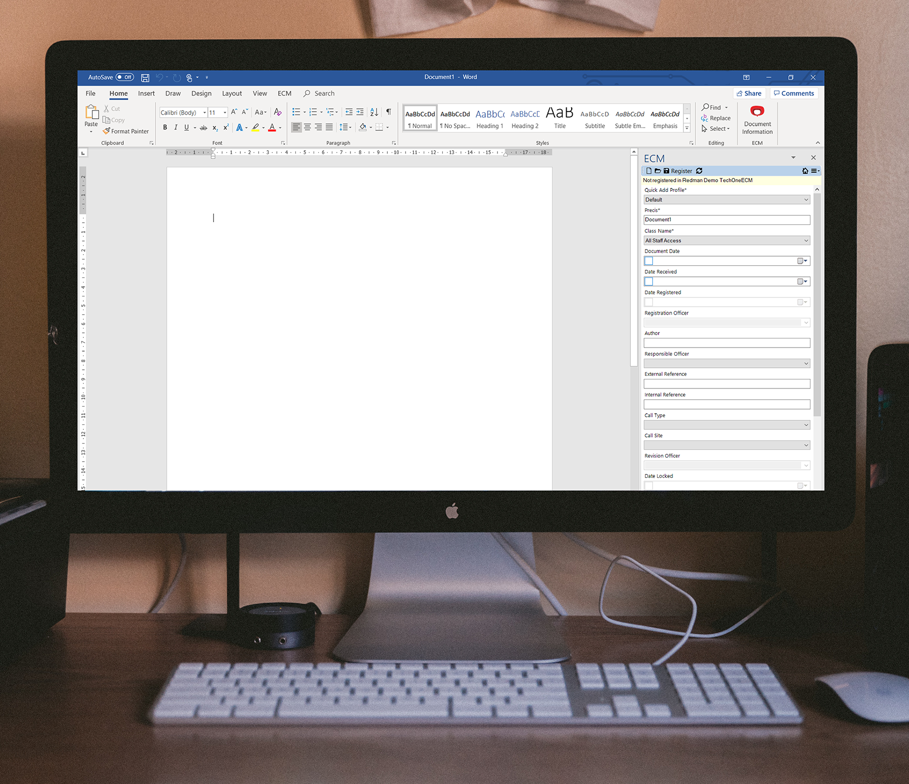 RedOffice Add-in for ECM — Redman Solutions