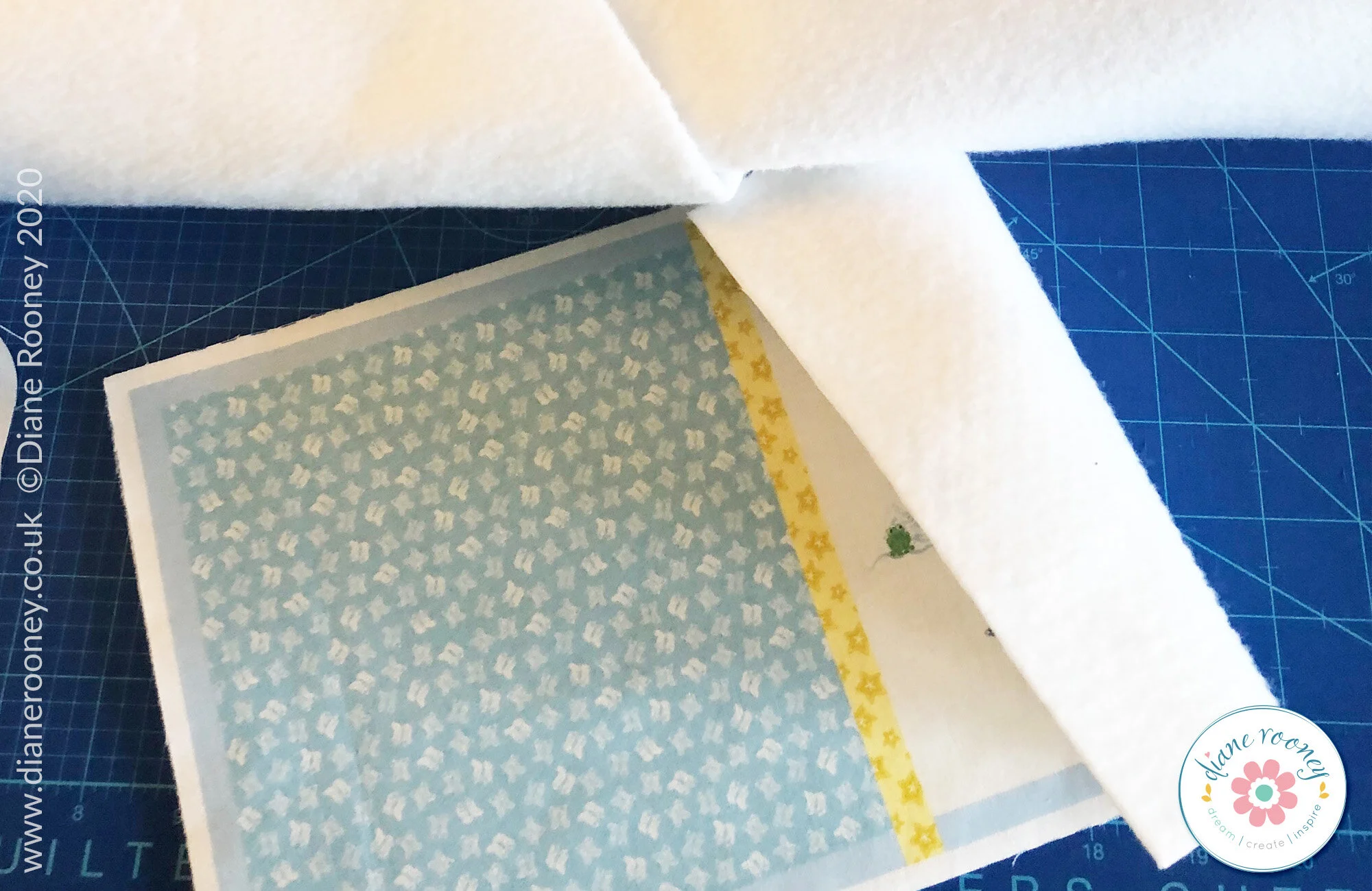 Puddles and Boots Counting Cloth Book Panel Tutorial — Diane Rooney ...