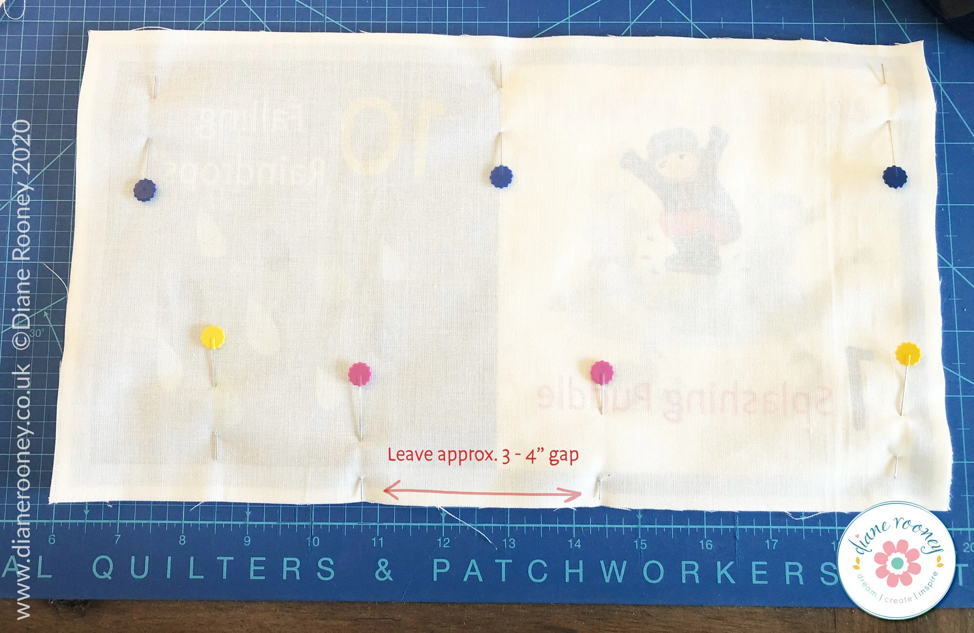 Cut + Sew Cloth Book Panel Tutorial — Diane Rooney Fabric & Wallpaper ...