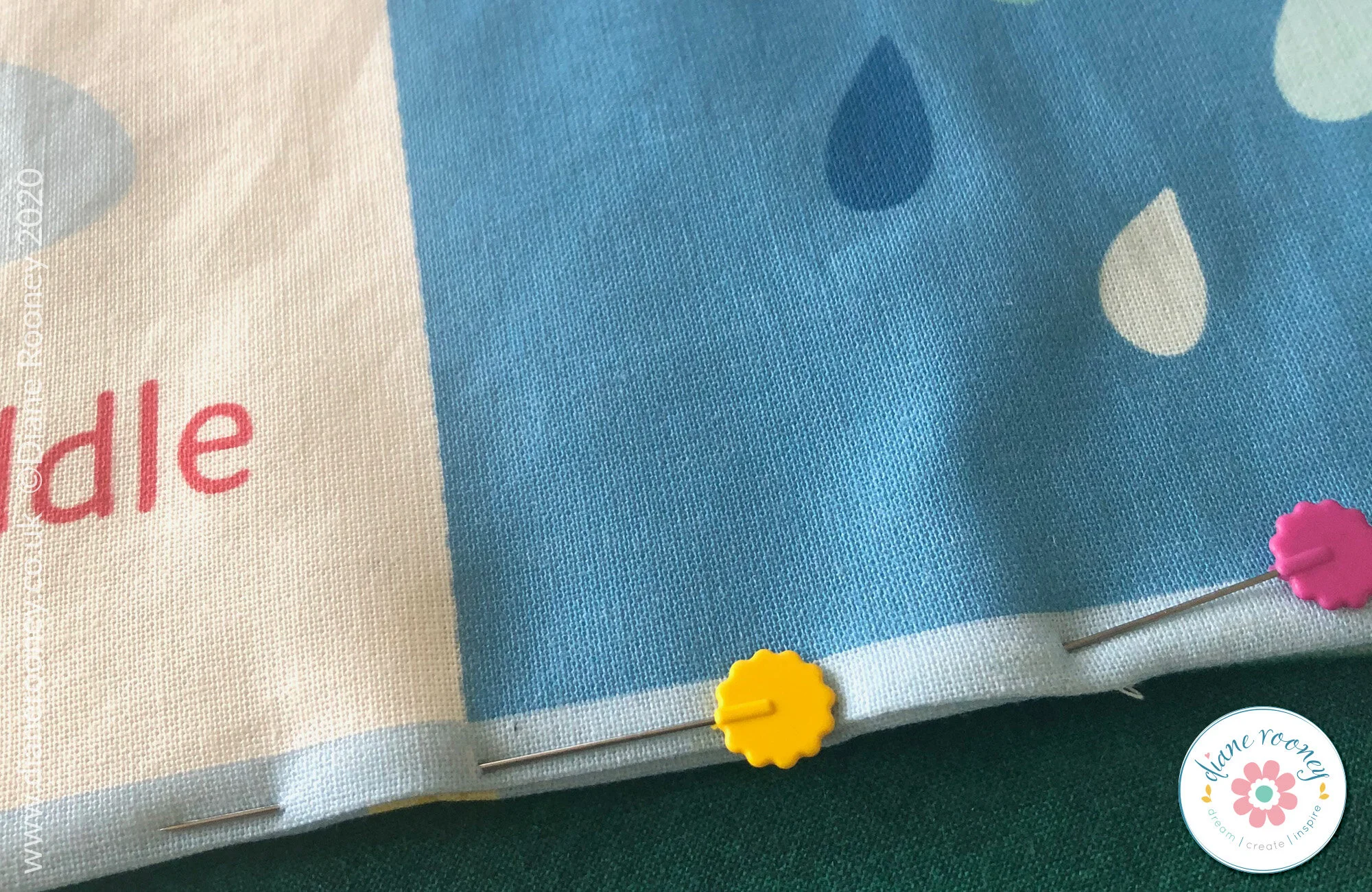 Cut + Sew Cloth Book Panel Tutorial — Diane Rooney Surface Pattern ...