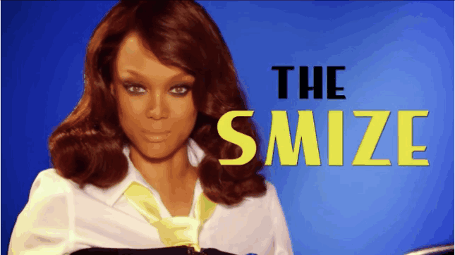 Tyra Banks Smize Gif
