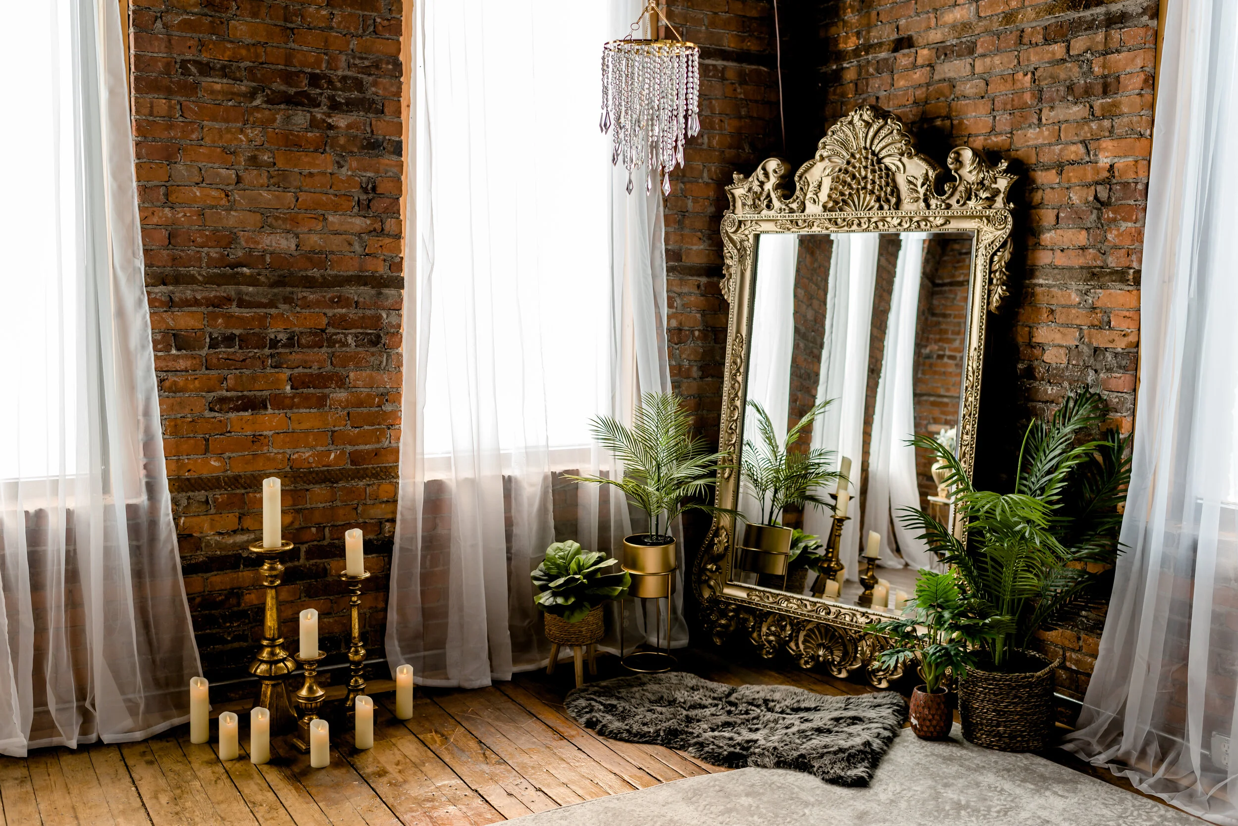 Boudoir Studio Set Up