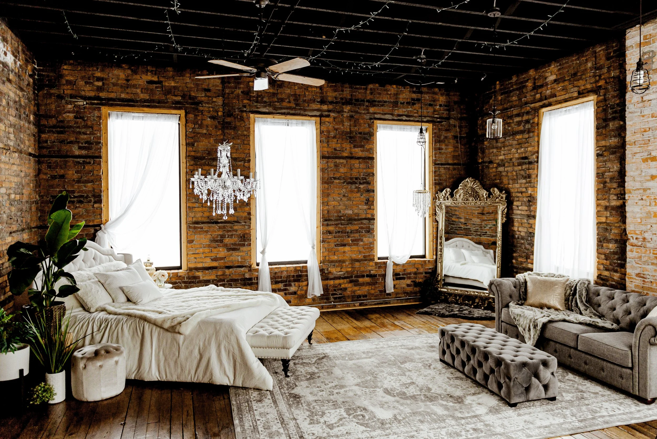 Boudoir Studio Set Up