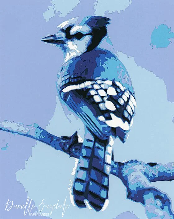 Blue Jay Painting