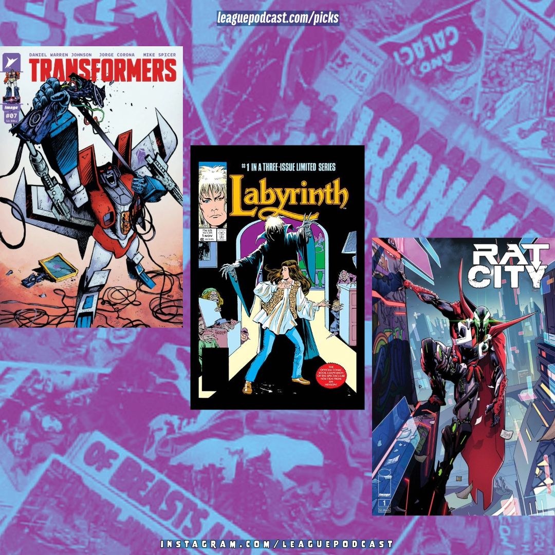 League Podcast Comic Book Picks of the Week For April 10, 2024 — claynferno