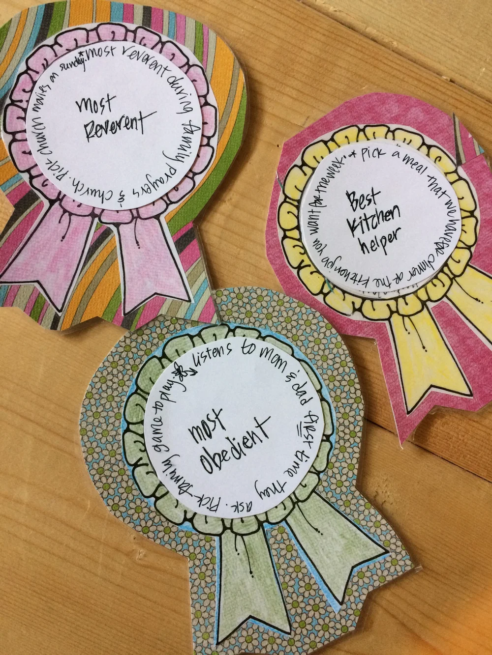 Helping kids get along: Family Awards — Helping of Happiness