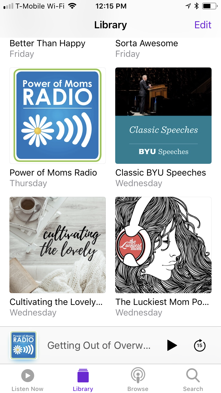 How to Listen to and Subscribe to a Podcast — Helping of Happiness