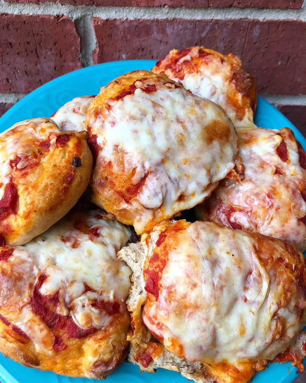 Mini Cheese Pizzas with Homemade Crust — Helping of Happiness