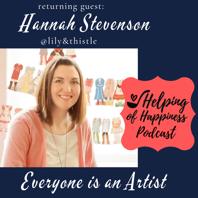 Everyone is an Artist with Hannah Stevenson from Lily & Thistle ...