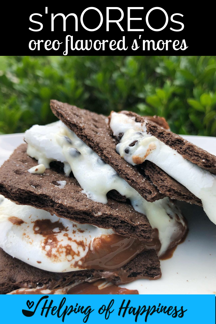 Oreo S'mores- or what we call S'mOREOs — Helping of Happiness