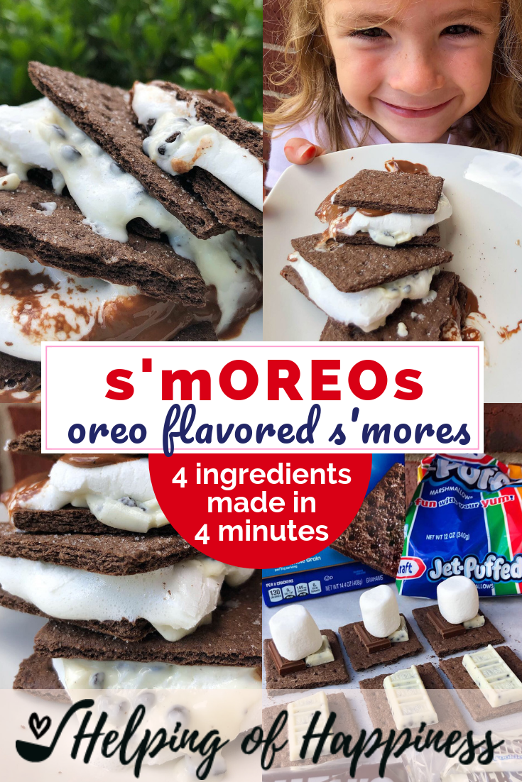 Oreo S'mores- or what we call S'mOREOs — Helping of Happiness