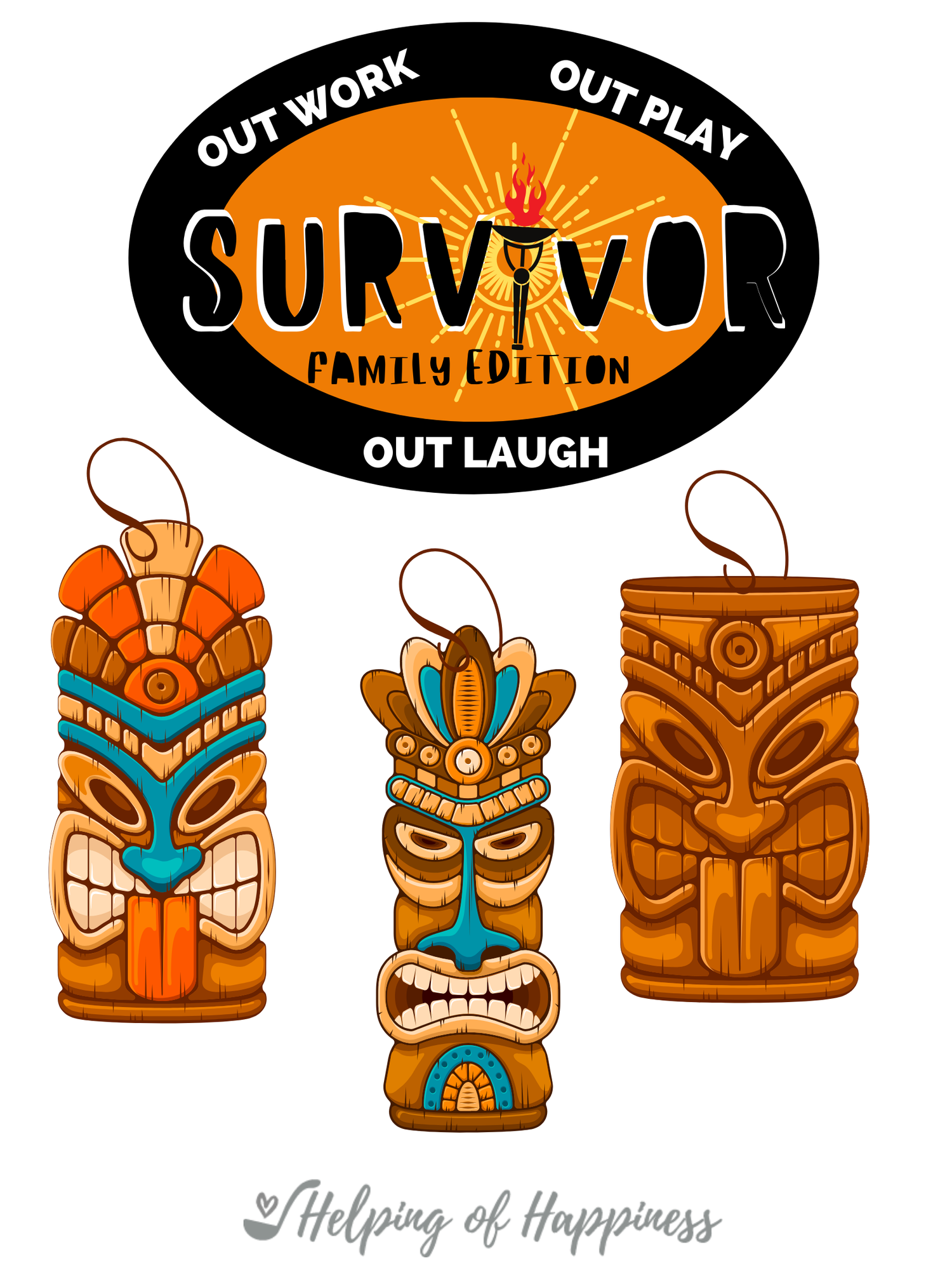 Survivor Family Edition! — Helping of Happiness