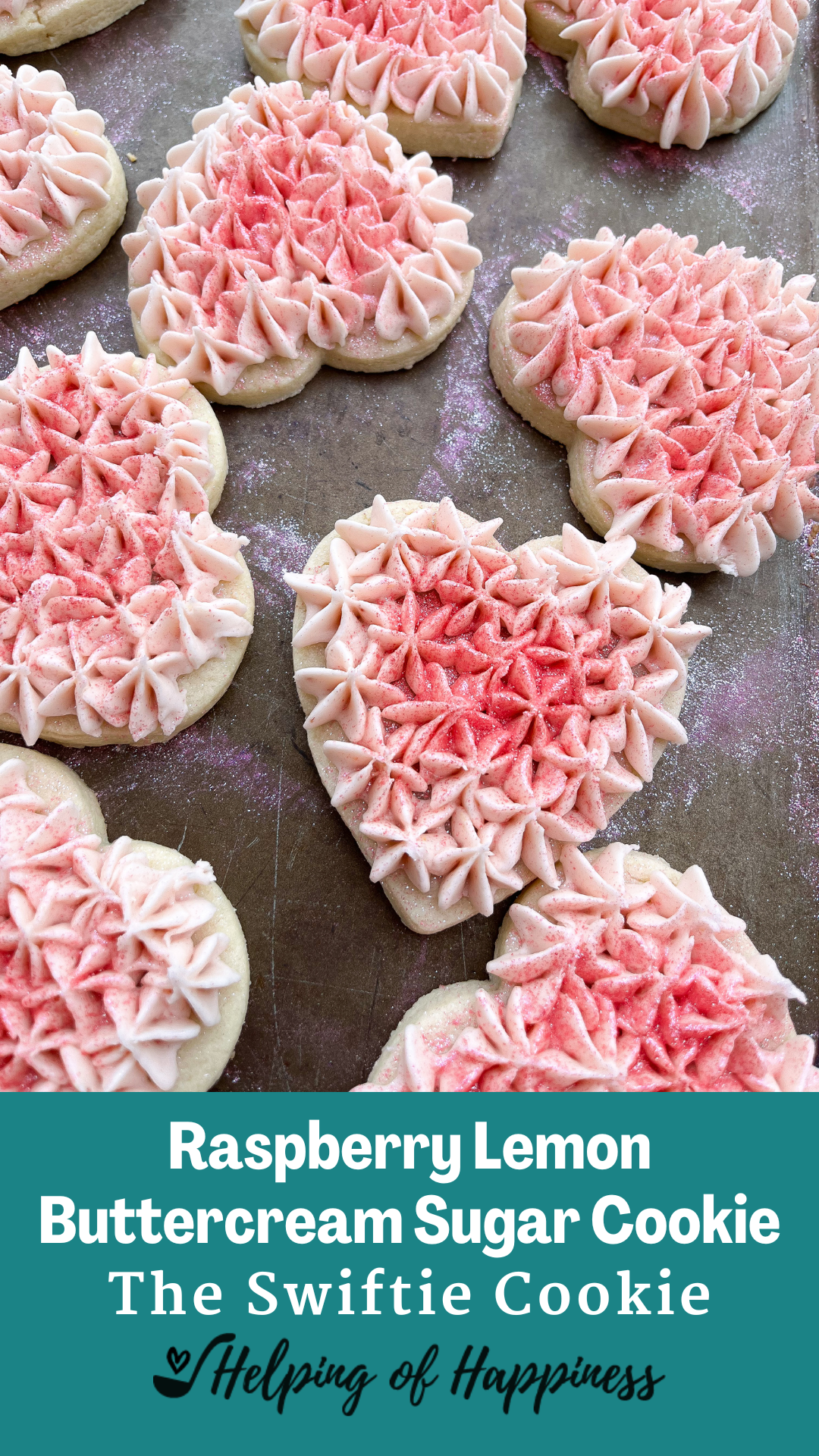 The Swiftie Cookie - Raspberry Lemon Buttercream Sugar Cookie ...