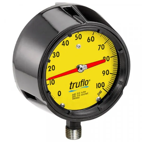 AWM INSTRUMENTS - ¼” NPT 316SS connection Truflo OBS-GO Series Pressure ...