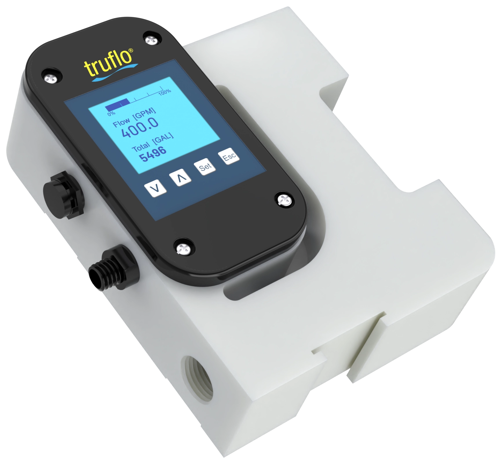 AWM INSTRUMENTS - Truflo UF500 Clamp-On Ultrasonic Flow Meter