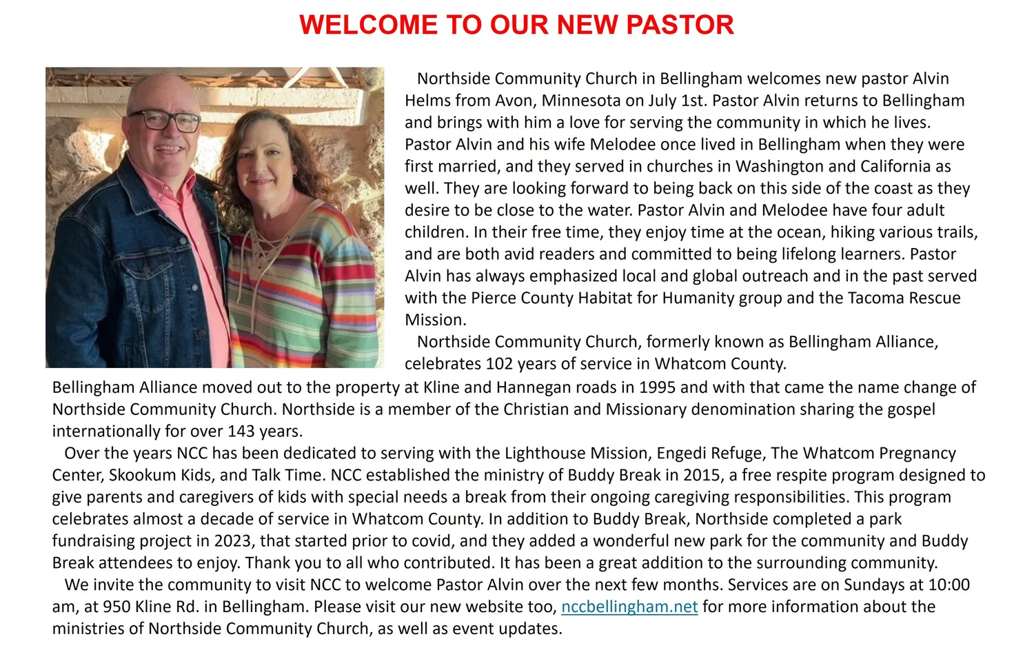 Leadership — Northside Community Church