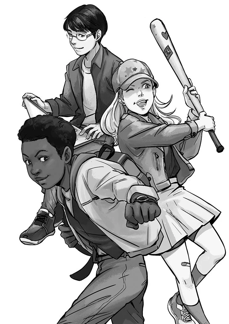 book cover, middle grade — felia hanakata