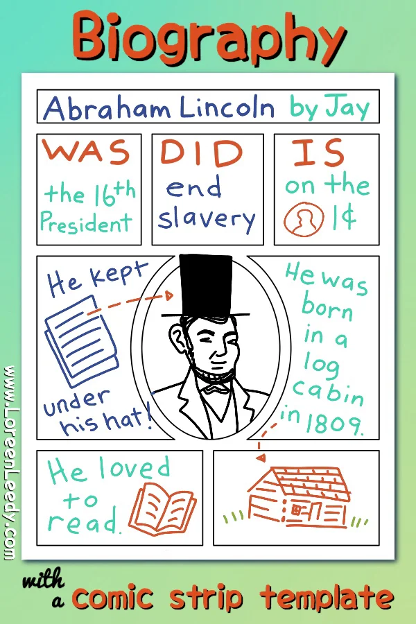 50+ ways to use comic templates in the classroom — Loreen Leedy Artist ...
