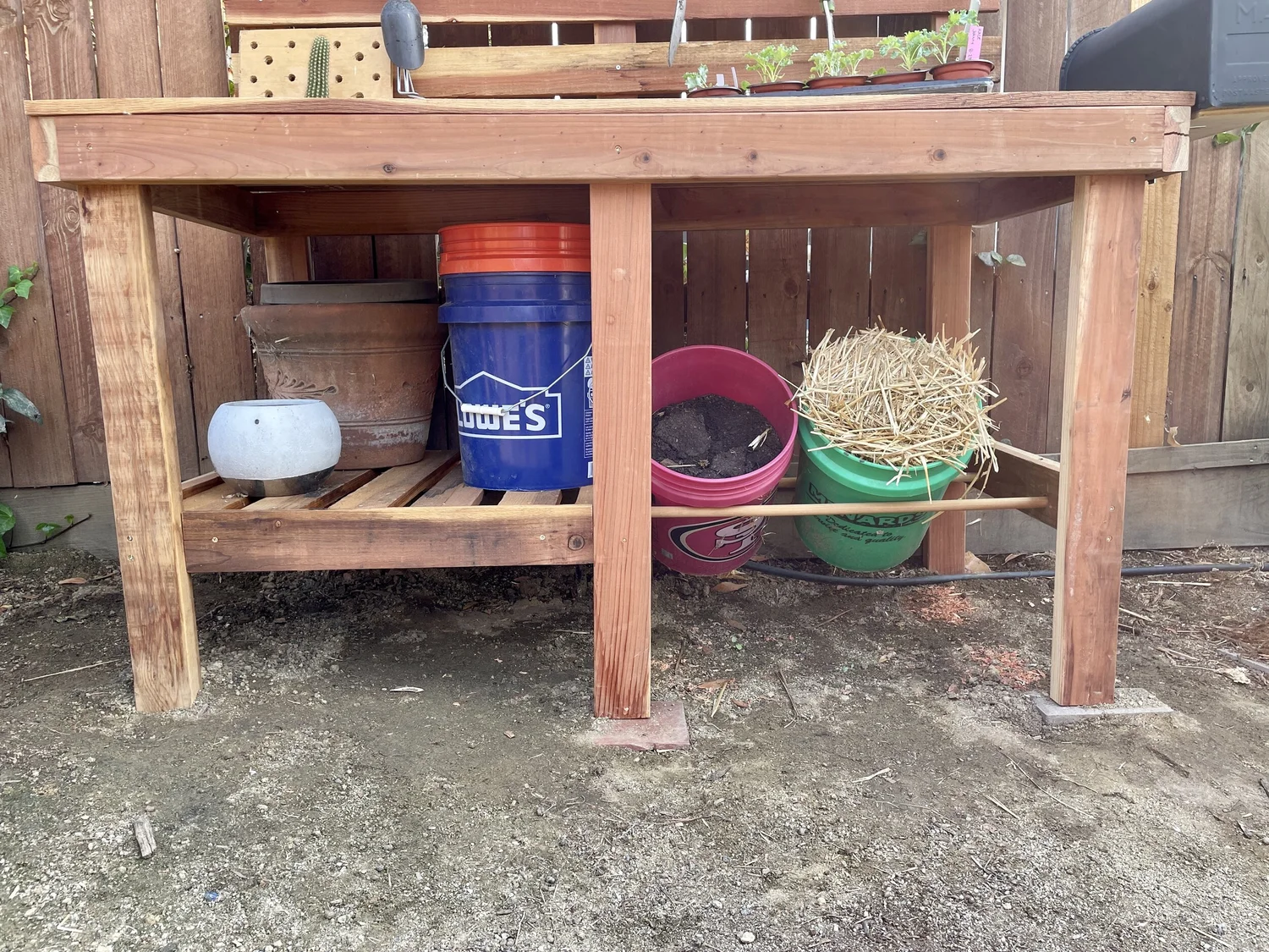 DIY Potting Bench With Step-By-Step Instructions (and VIDEO) - Our ...