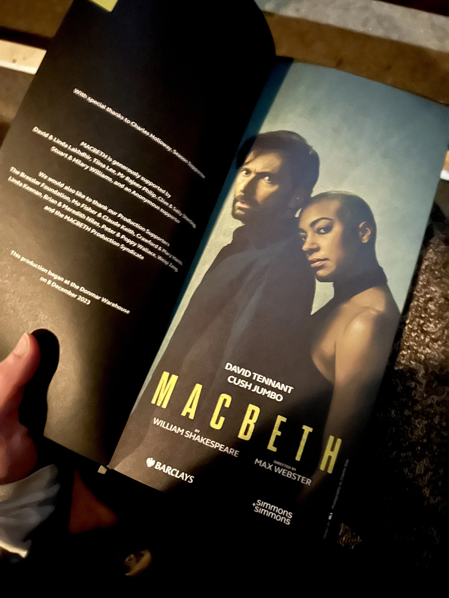 Double, Double: The Use of Glass in the Donmar Warehouse's Production ...