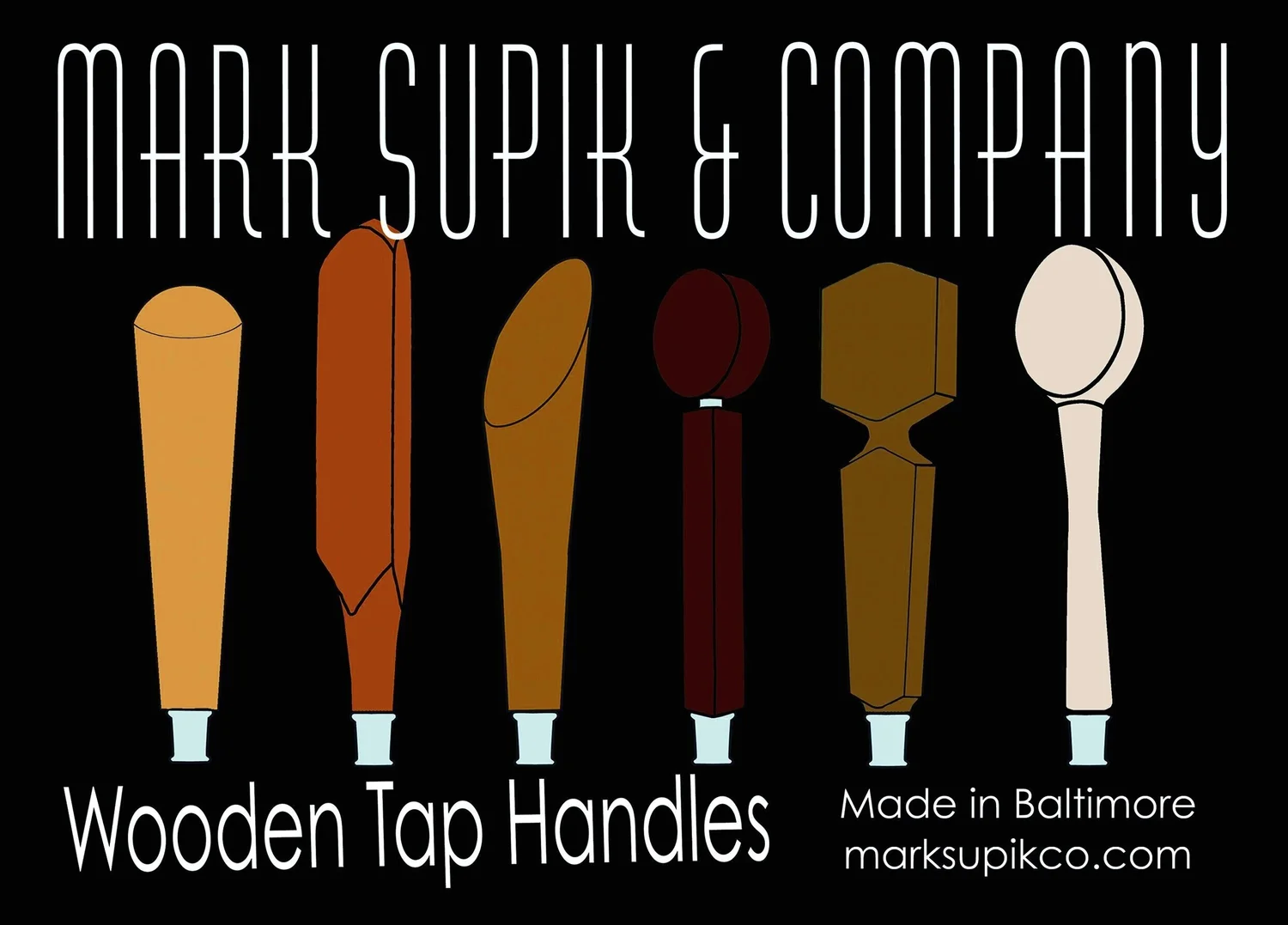 Beer Tap Handles — Mark Supik & Co.