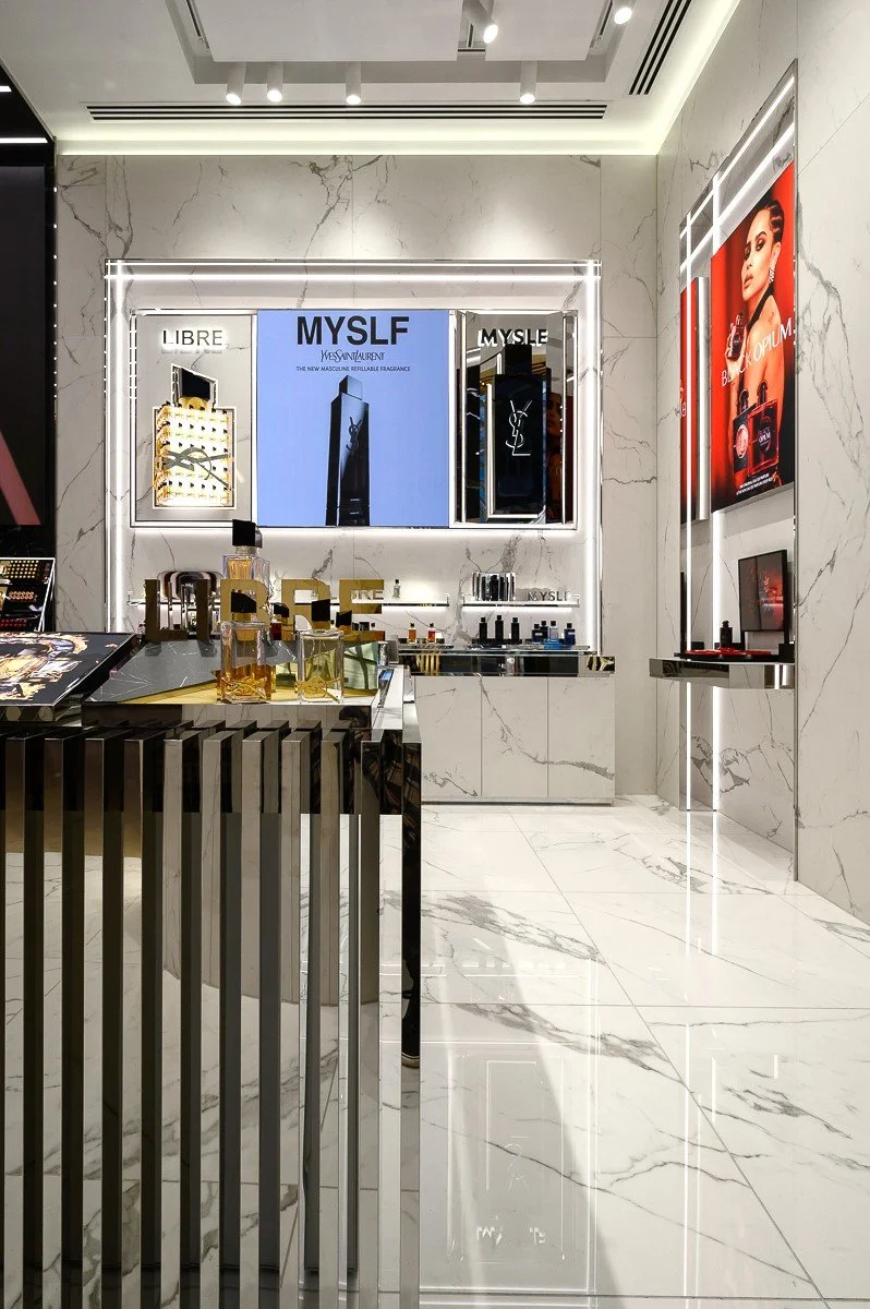 Beauty Retail Design | YSL Beauty, Chadstone VIC | Studio Grayscale