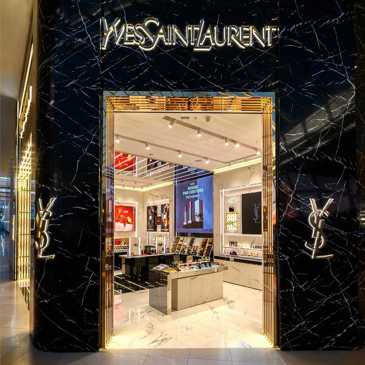 Beauty Retail Design | YSL Beauty, Chadstone VIC | Studio Grayscale