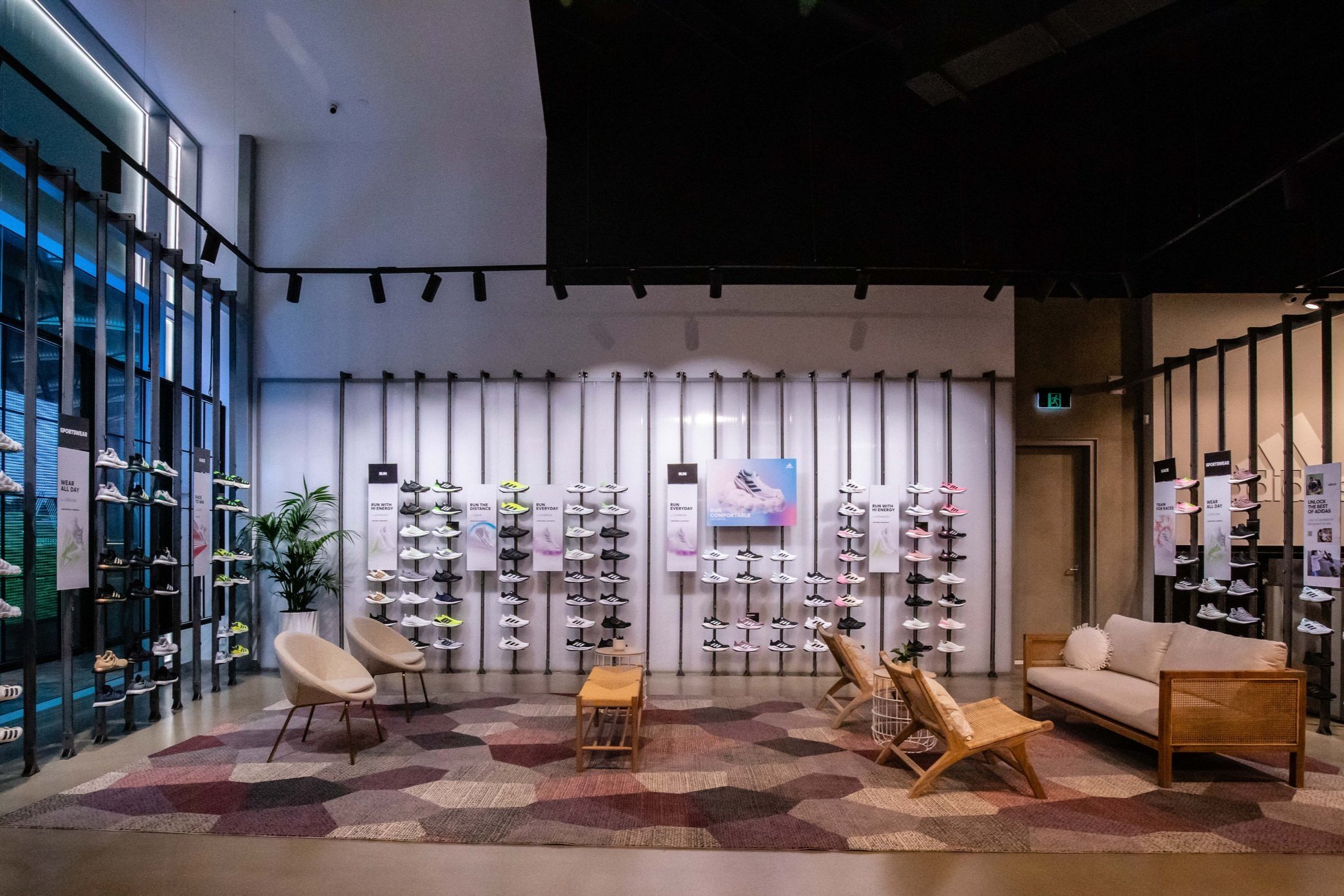 Retail Store | Adidas Pacific Fair | Studio Grayscale