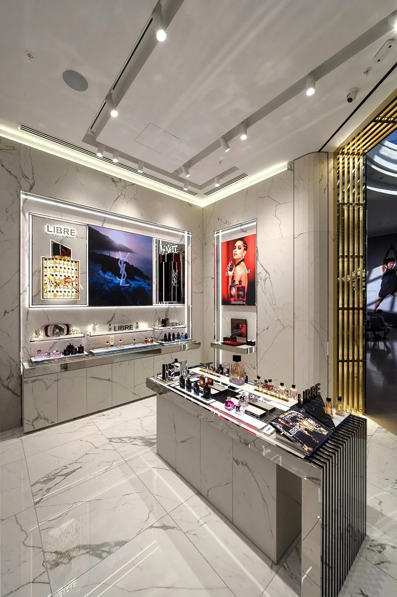 Beauty Retail Design | YSL Beauty, Chadstone VIC | Studio Grayscale
