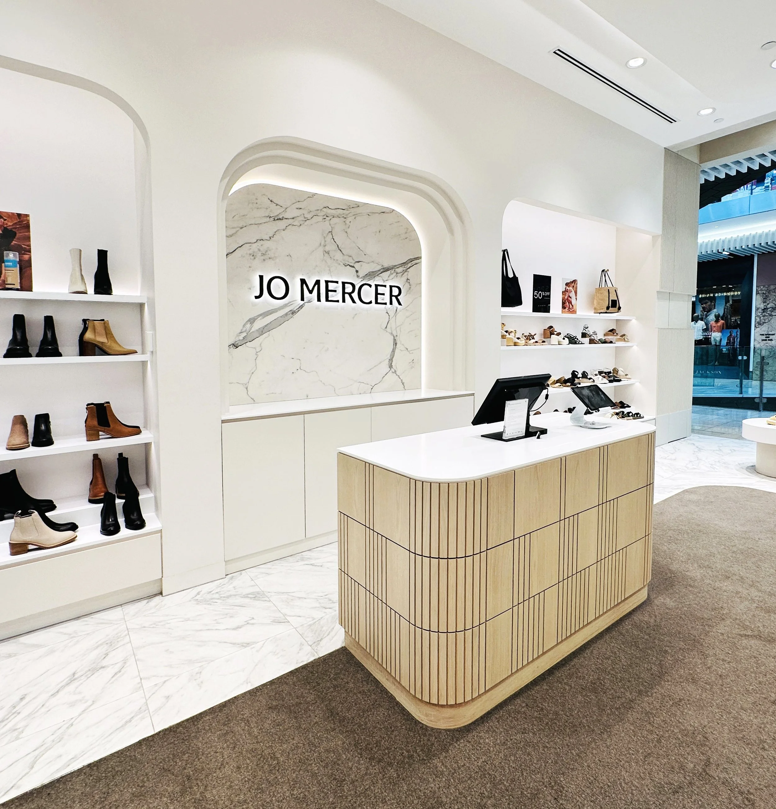 Fashion Retail Design | Jo Mercer, Emporium VIC | Studio Grayscale